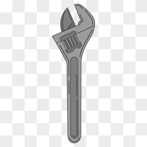 Download Abstract Black and Gray Wrench PNGs Online - Creative Fabrica