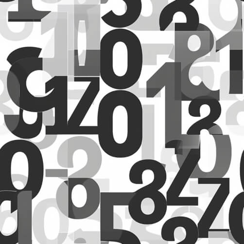 Download Educational Background: Black and White Numbers Pattern ...
