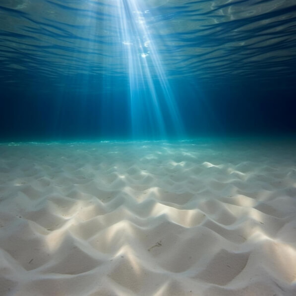 Download Sandy Beach Underwater with Sunlight Reflection Backgrounds ...