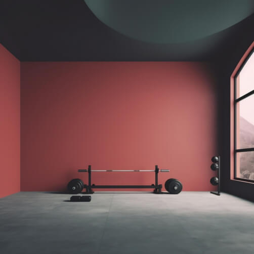 Download Modern Gym Room with Dumbbells and Treadmills Backgrounds ...