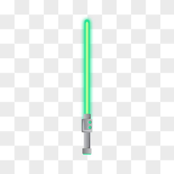 Download Green Star Wars Lightsaber Floating PNGs Online - Creative Fabrica