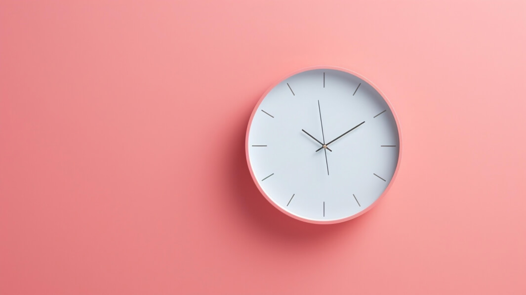 Download White Clock on Orange Wall Mockups Online - Creative Fabrica