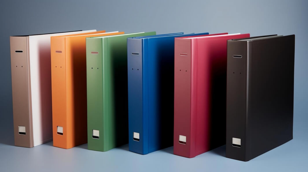 Download Colorful Binder Folders and Book Mockups Online - Creative Fabrica