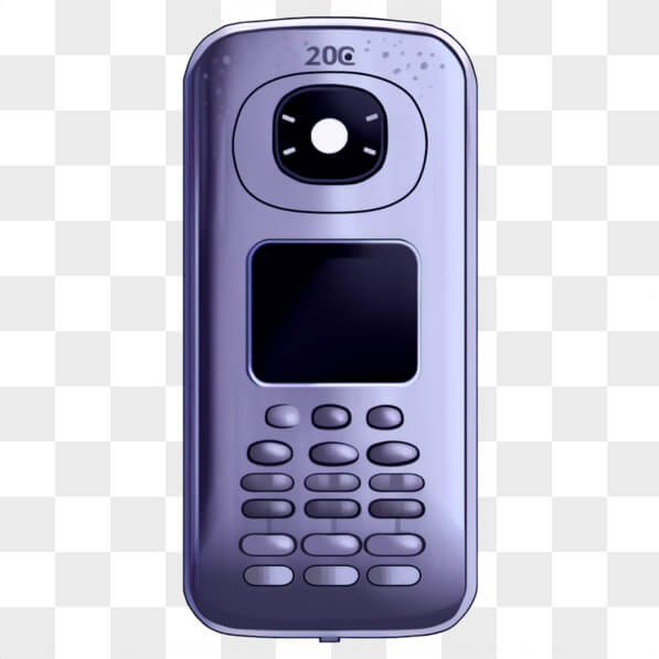 Descarga Teléfono celular morado con botones PNGs En Línea - Creative ...