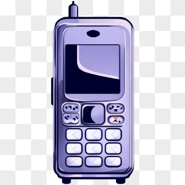 Descarga Teléfono Celular Morado de Estilo Antiguo PNGs En Línea ...