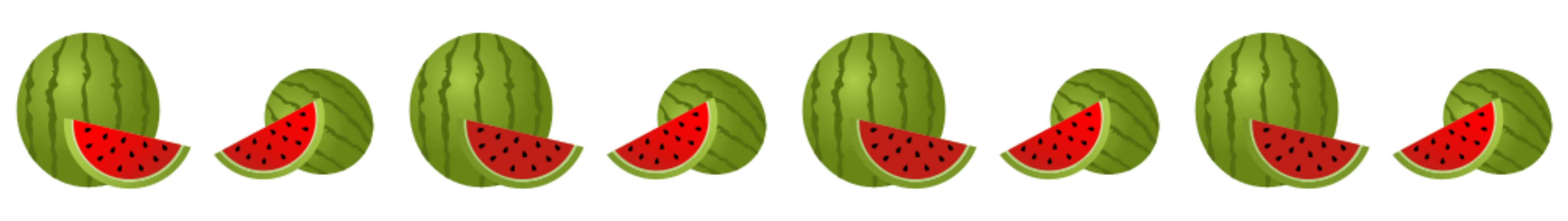 Download Watermelon Slices for Healthy Eating Borders & Corners Online ...