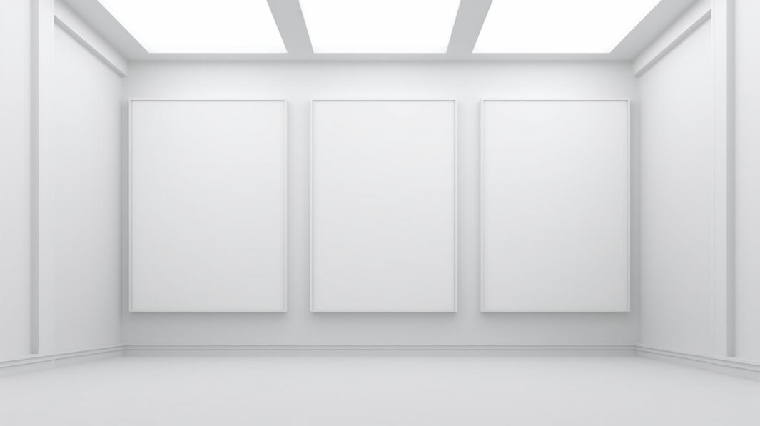 Download White Room for Art Exhibitions Mockups Online - Creative Fabrica