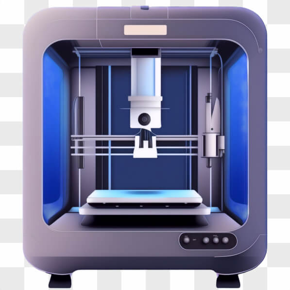 Download Open 3D Printer Illustration PNGs Online - Creative Fabrica