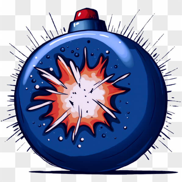 Download Blue Ball Explosion PNGs Online - Creative Fabrica