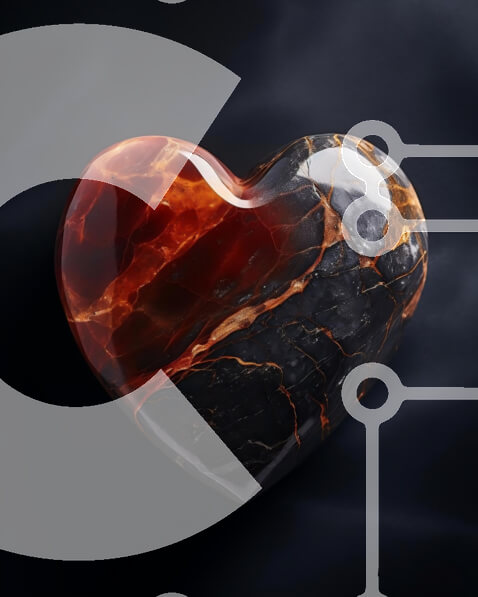 Heart-Shaped Marble Sculpture: Symbol of Love and Romance stock photo ...