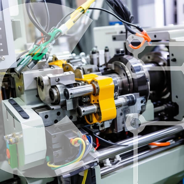 Industrial Machine Making Parts stock photo | Creative Fabrica