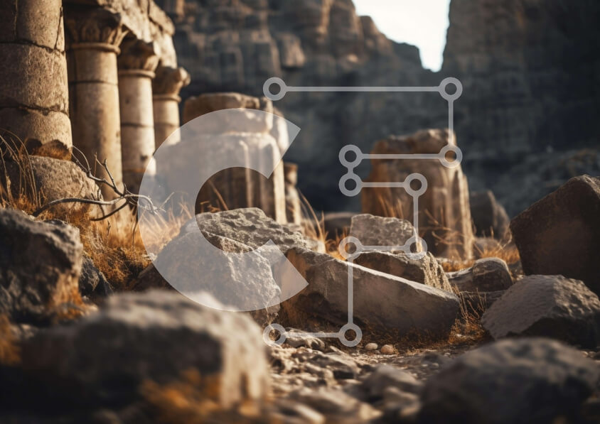 Ancient Rock Formations: Remnants of the Past stock photo | Creative ...