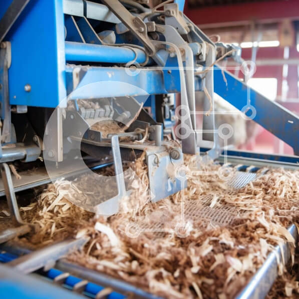 Industrial Machine for Hay Processing stock photo | Creative Fabrica