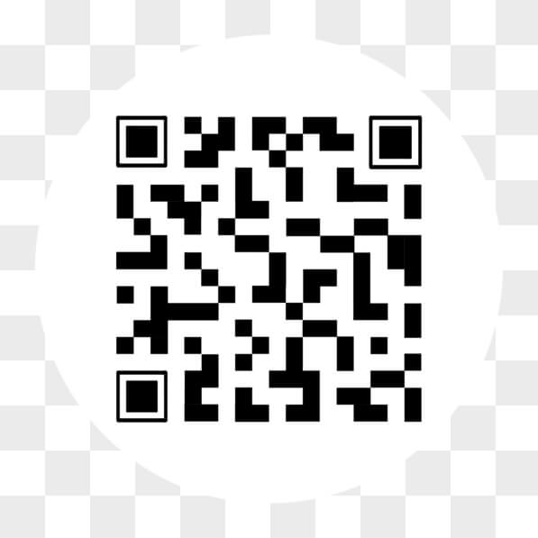 Download Black and White QR Code PNGs Online - Creative Fabrica
