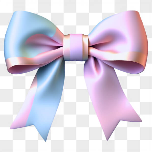 Download Pink, Blue, and White Bow in Arrow Shape PNGs Online ...