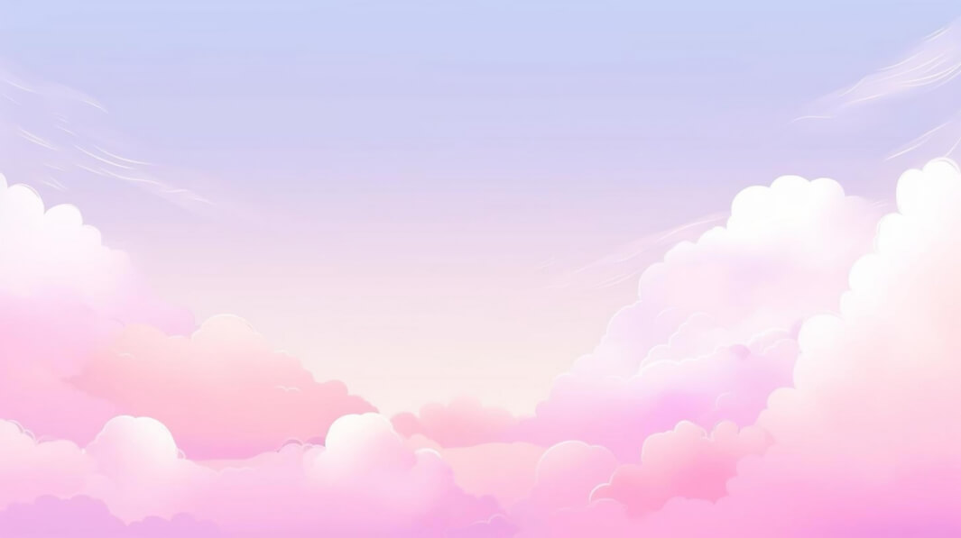 Baixe Céu Rosa e Roxo com Nuvens Backgrounds - Creative Fabrica