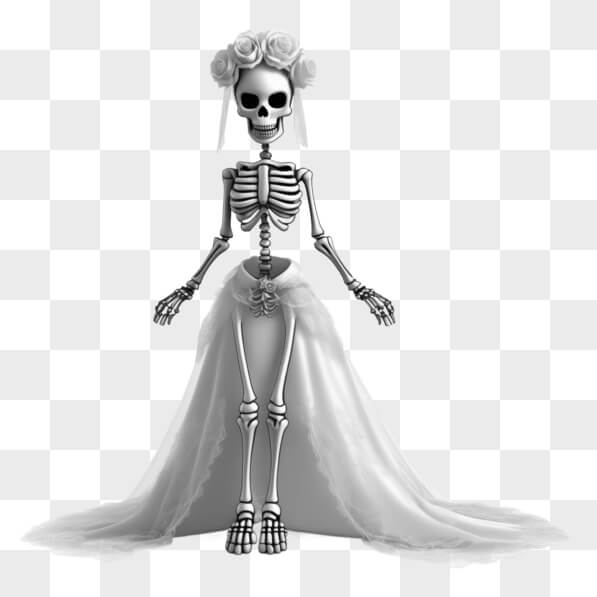 Download Skeleton Bride for Wedding or Anniversary Concepts Sketches ...