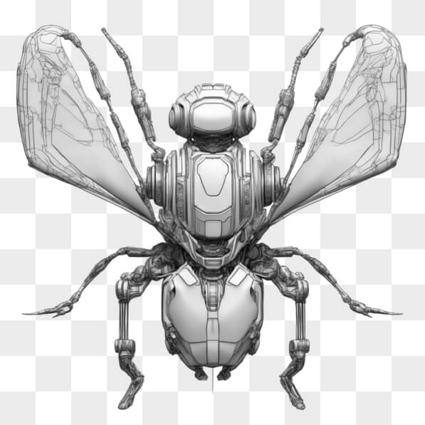 Download Robotic Insect Design Sketches Online - Creative Fabrica