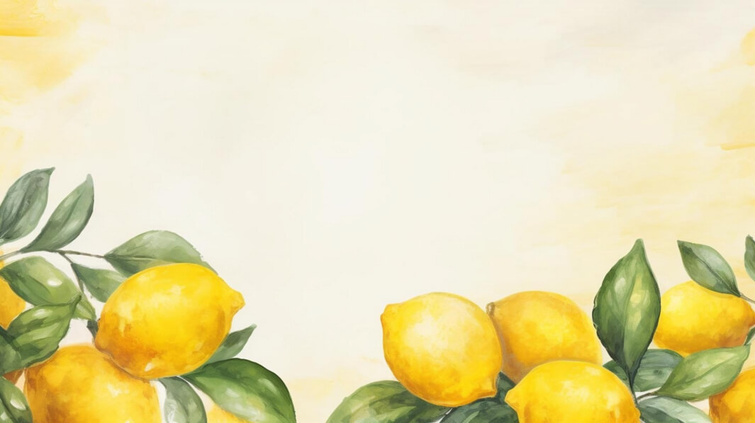 Download Lemon Watercolor Painting Backgrounds Online - Creative Fabrica