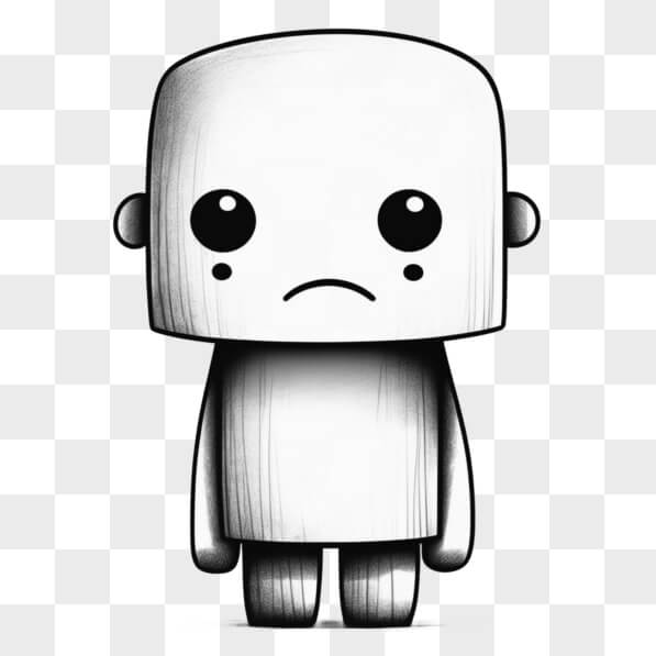 Download Sad Cartoon Character Drawing Sketches Online - Creative Fabrica