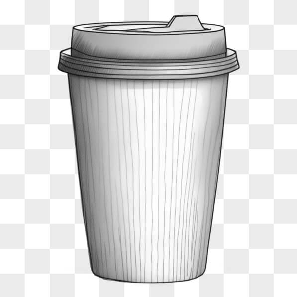 Download Empty Paper Coffee Cup Drawing Sketches Online - Creative Fabrica