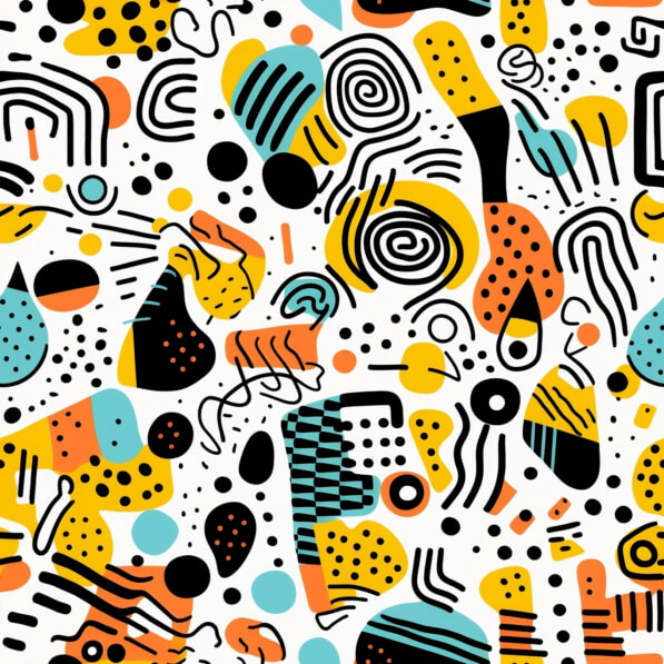 Download Colorful Abstract Pattern with Geometric Shapes Patterns ...