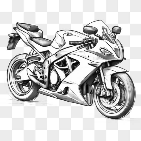 Download Elegantly Designed Motorcycle Drawing Sketches Online ...