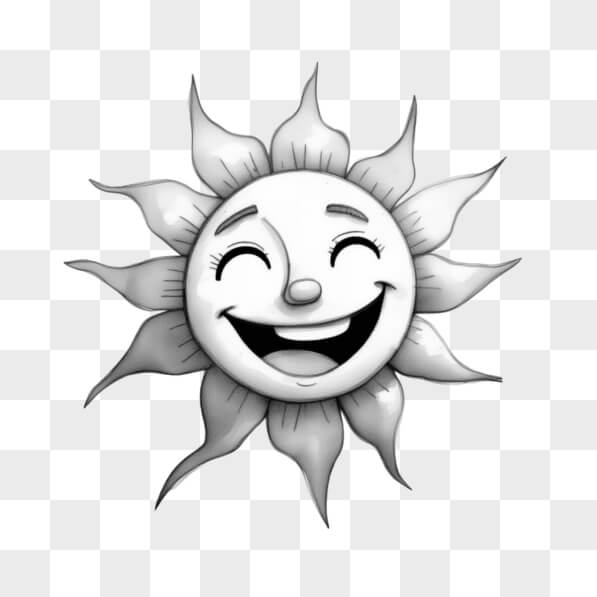 Download Smiling Sun Drawing for Greeting Cards Sketches Online ...