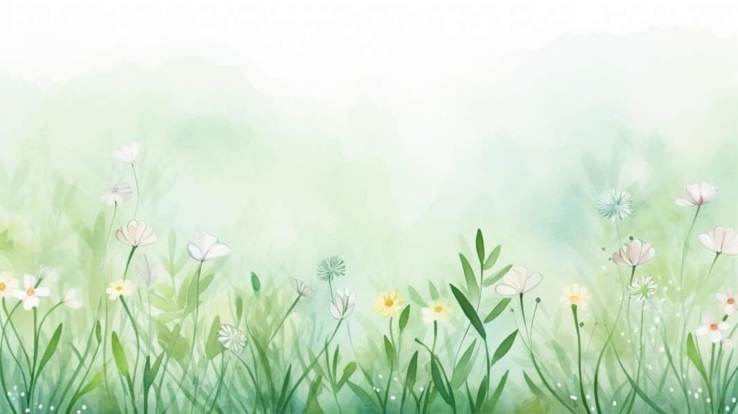 Download Green Meadow Watercolor Painting Backgrounds Online - Creative ...