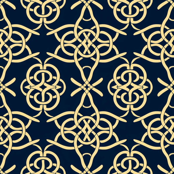 Download Gold and Black Geometric Shapes Seamless Pattern Patterns ...