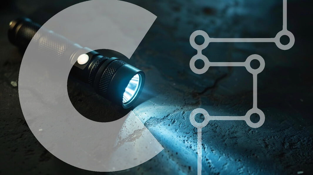 Flashlight on the Ground: Illuminated Object of Interest stock photo ...