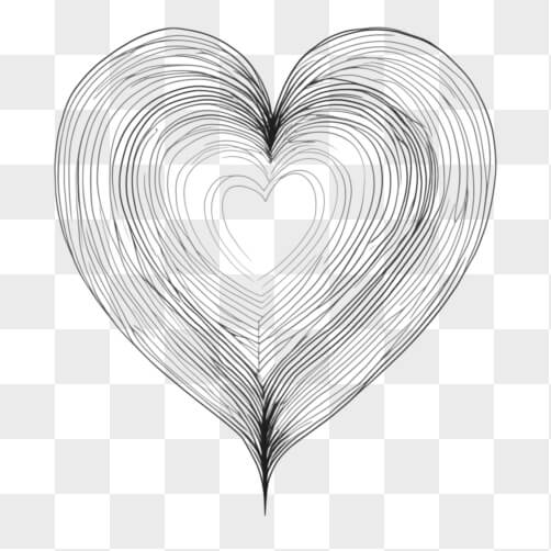 Download Anatomical Drawing of Human Heart with Arrow-shaped Veins ...