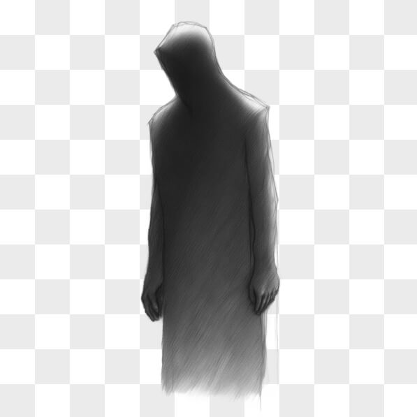 Download Mysterious Figure in a Hooded Cloak Sketches Online - Creative ...