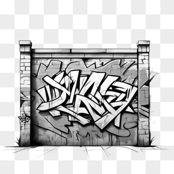 Download Graffiti Wall Drawing Sketches Online - Creative Fabrica