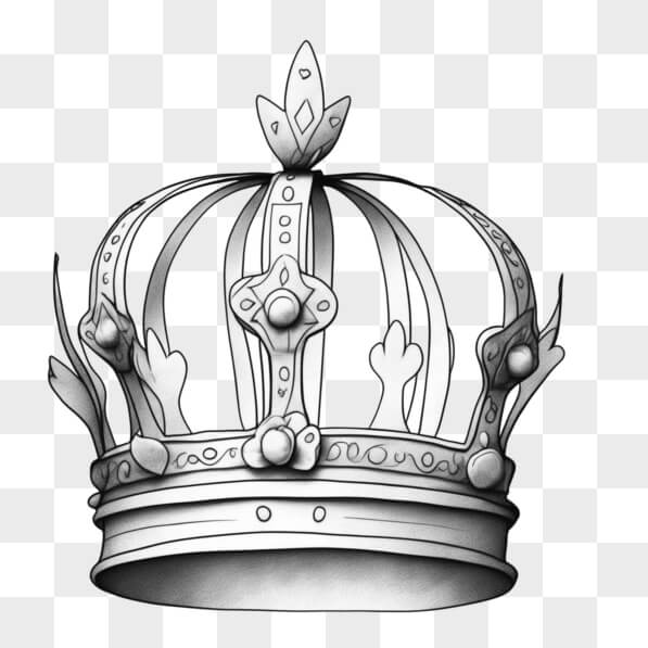 Download Intricately Designed Crown Drawing Sketches Online Creative Fabrica
