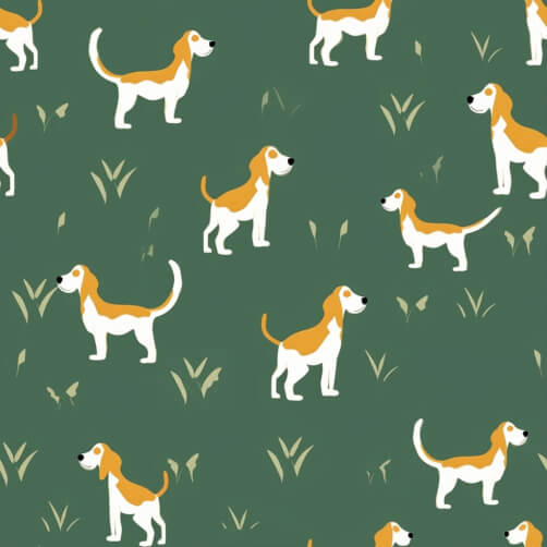 Download Seamless Pattern of Colorful Dachshund Dogs Patterns Online ...