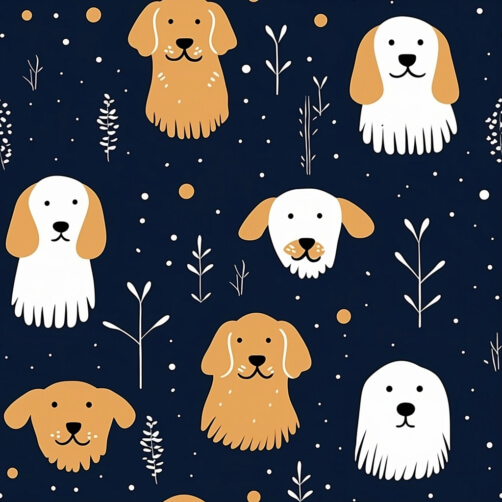 Download Seamless Pattern of Colorful Dachshund Dogs Patterns Online ...