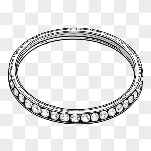 Download Elegant Diamond Bracelet Drawing Sketches Online - Creative ...