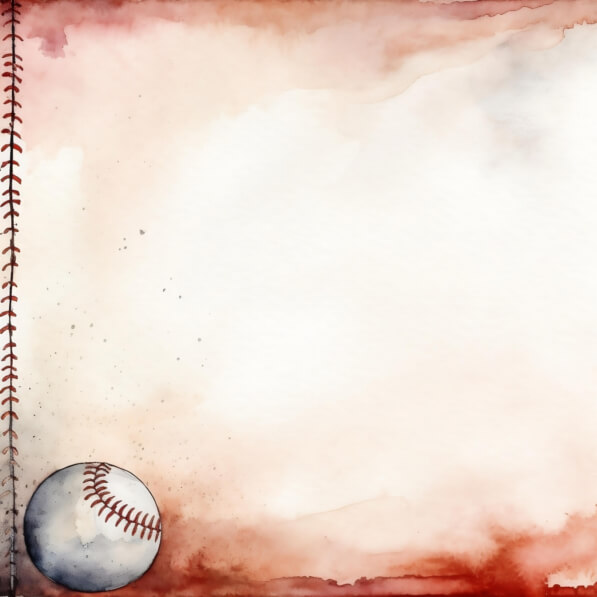 Download Watercolor Painting of Old-Fashioned Baseball Backgrounds ...