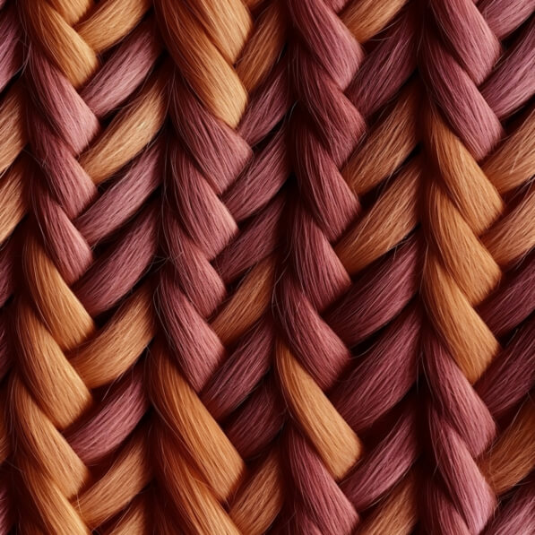 Download Close-Up Braided Fabric in Pink and Orange Shades Patterns ...