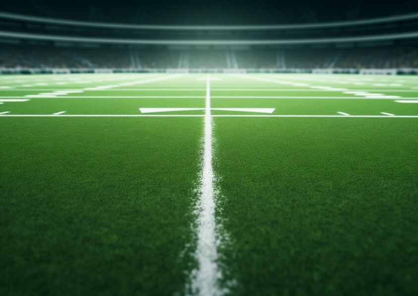 Download Empty Football Field with White Line Backgrounds Online ...