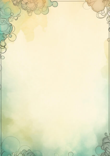 Download Abstract Watercolor Background with Swirly Frame Backgrounds ...