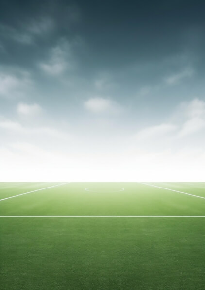 Download Empty Soccer Field with Cloudy Background Backgrounds Online ...
