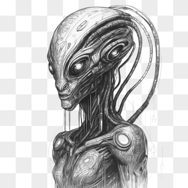 Alien Sketches - Download Free Alien Sketch Images Online - Creative ...
