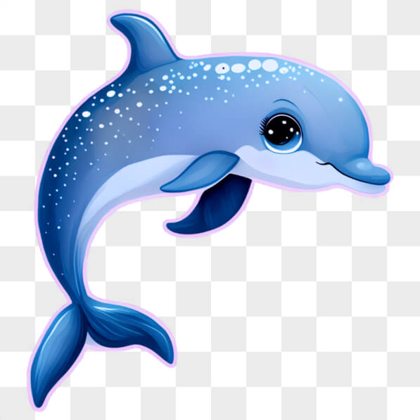 Download Blue Dolphin Swimming in the Water: Educational Tool for ...