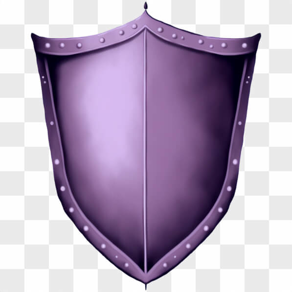 Download Purple Shield with Rivets and Studs PNGs Online - Creative Fabrica