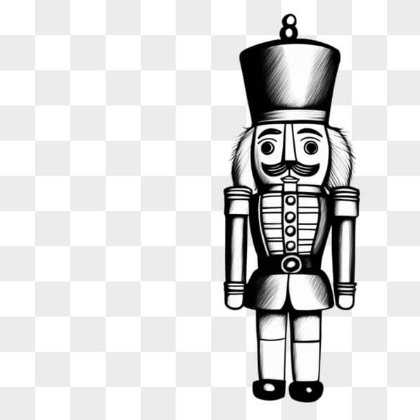 Download Nutcracker Soldier Drawing Sketches Online - Creative Fabrica