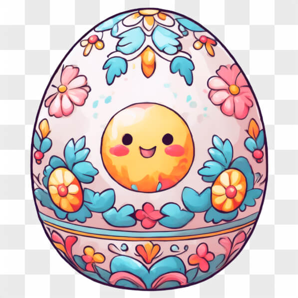 Download Kawaii Easter Egg For Decorations And Special Occasions Online Creative Fabrica