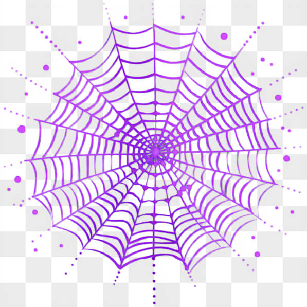 Download Purple Spider Web Decoration PNGs Online - Creative Fabrica