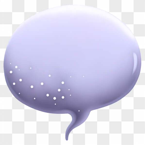 Download Purple Speech Bubble for Idea Representation PNGs Online ...